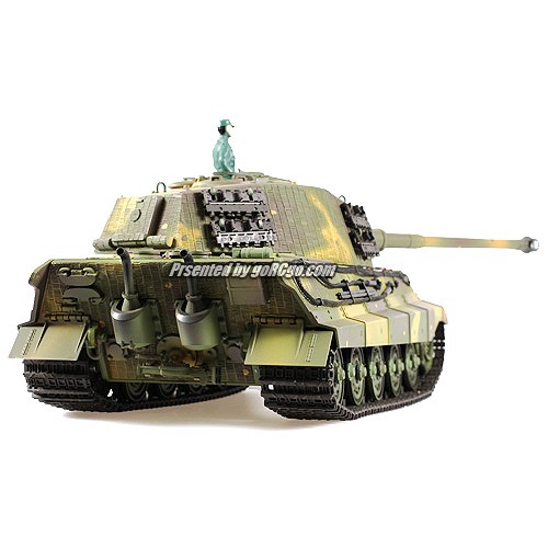 Matorro 1/16 Scale German Henschel King Tiger Tank (Production Turret ...